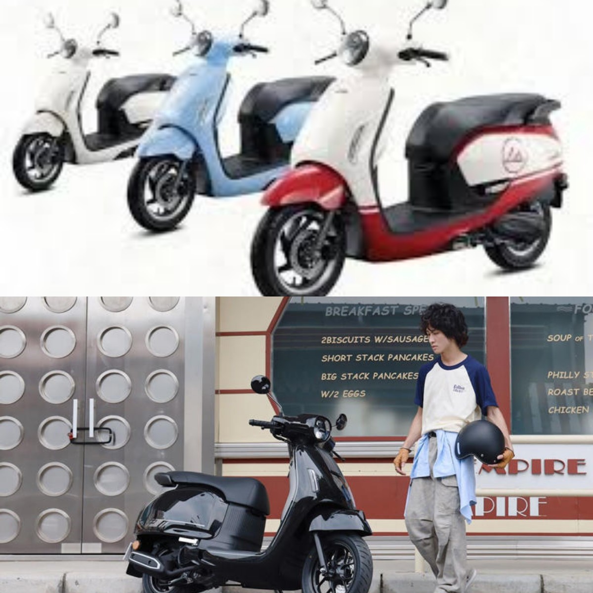 Justru Menyerupai Yamaha Fazzio, Ini Dia Skuter Retro Terbaru dari ...