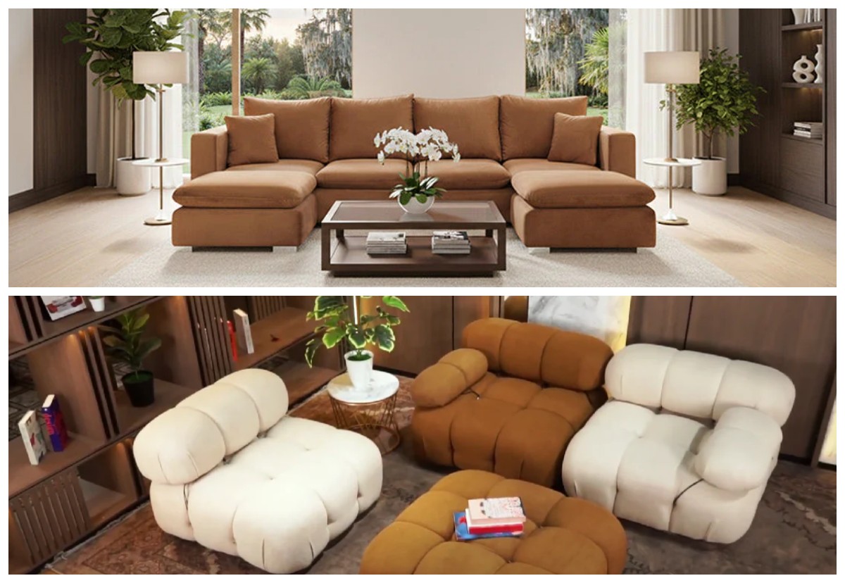5 Keunggulan Sofa Modular Ukuran Besar: Solusi Furnitur Fungsional ...