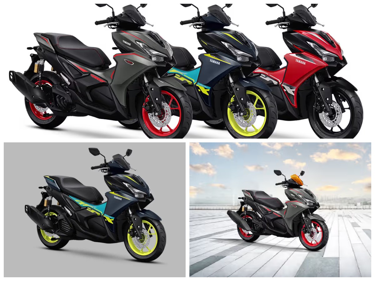 Yamaha Aerox 155 2025 Hadir dengan Warna Baru, Tampilan Makin Sporty!