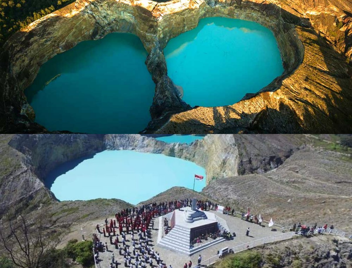 Gunung Kelimutu dan Danau Tiga Warna: Memiliki Sejarah dan Legenda yang ...