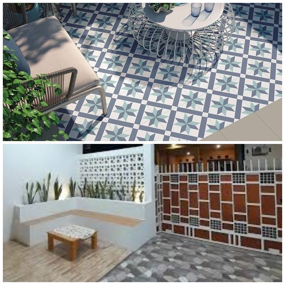 Inspirasi Motif Keramik Teras Depan Kekinian, Bikin Fasad Rumah Makin ...