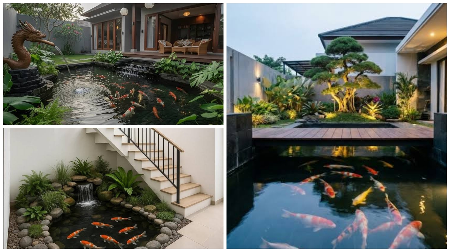 Bukan Sekadar Estetika, Kolam Ikan Feng Shui 2026 Tingkatkan Energi dan ...