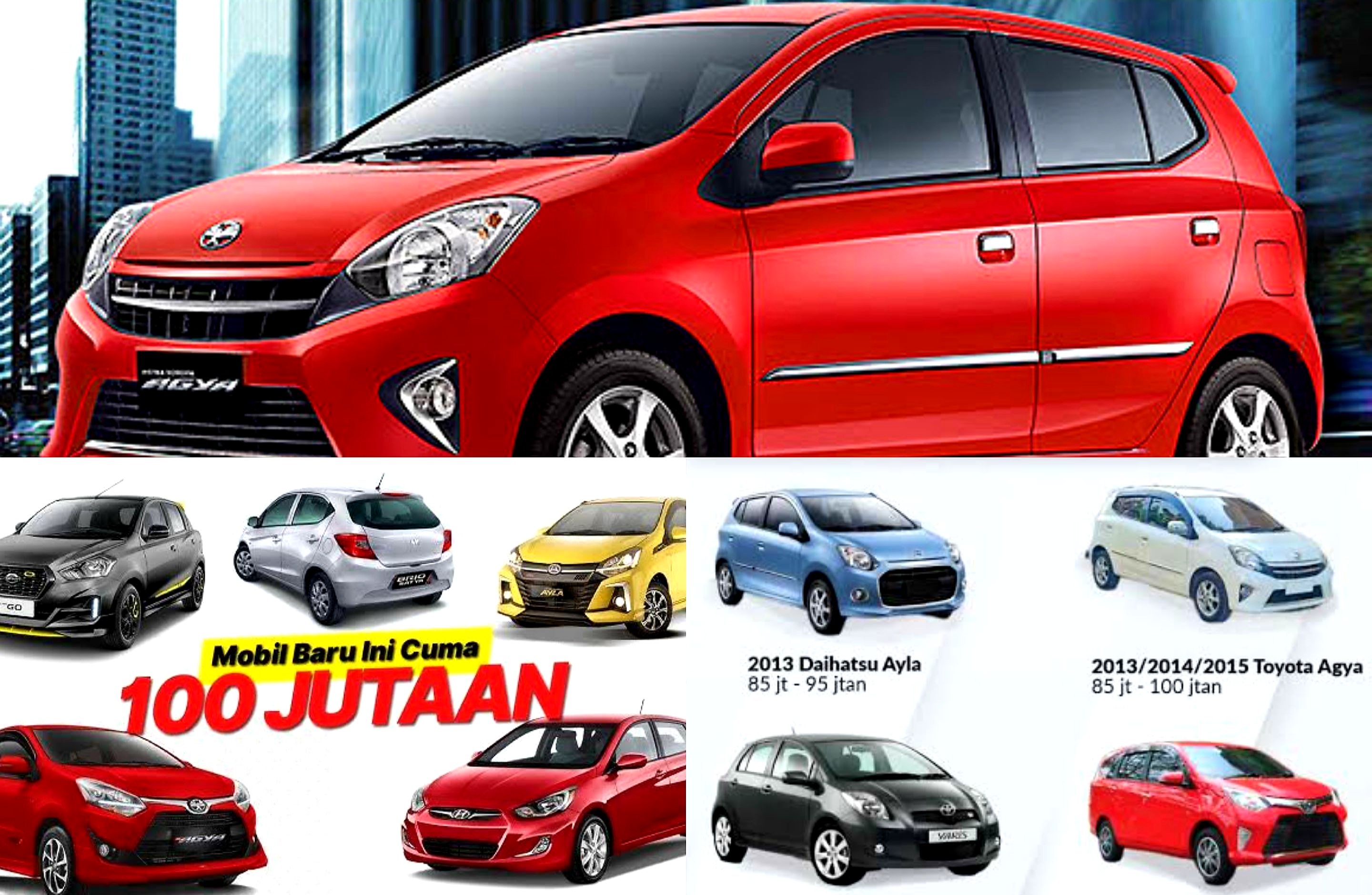 5 Rekomendasi Mobil Ekonomis Harga 100 Jutaan.