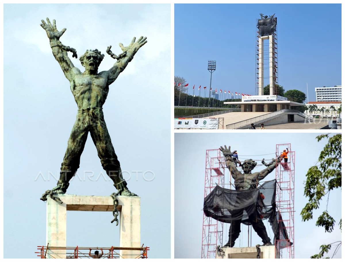 Sejarah Monumen Pembebasan Irian Barat di Lapangan Banteng: Simbol ...