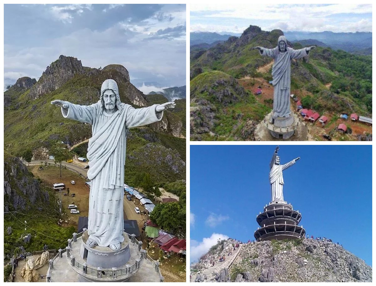 Menelusuri Sejarah Patung Yesus Buntu Burake: Simbol Iman dari Puncak ...